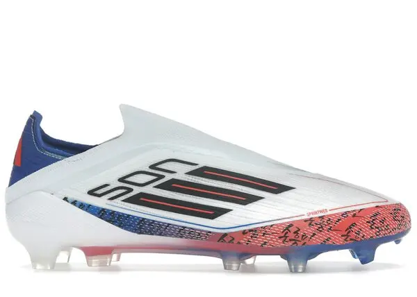 Adidas F50 Elite Laceless Fg Son Heungmin Taegeuk7 - Cloud White/core Black/bright Red