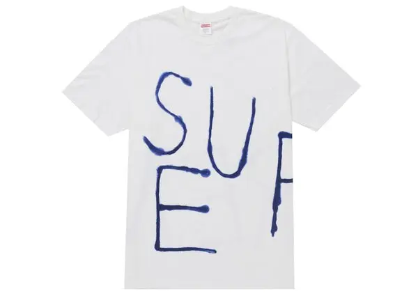 Supreme Painted Tee Shirt - White