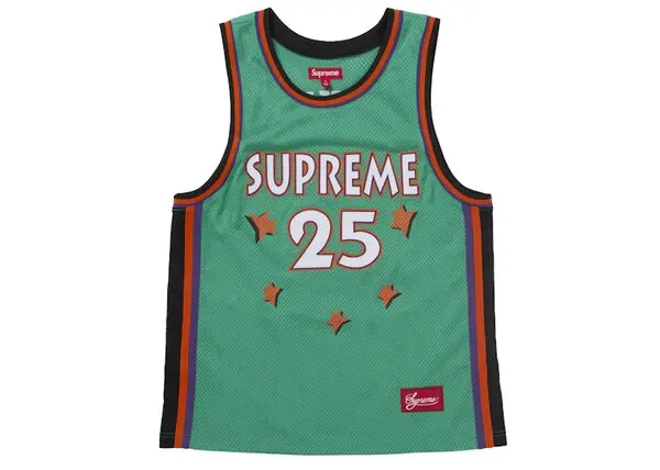 Supreme All Star Basketball Jersey - Green