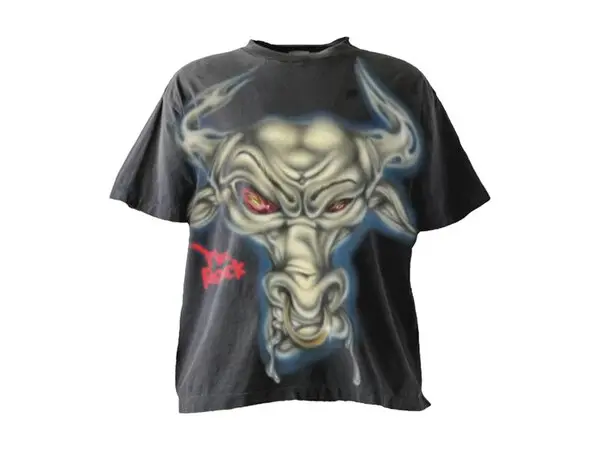 HELLSTAR Wrestlemania Brahma Bull T-shirt - Black