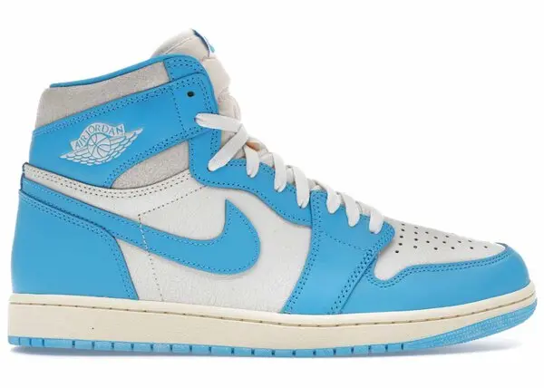 JORDAN 1 Retro High Og Unc Reimagined Sneakers - Dark Powder Blue/sail