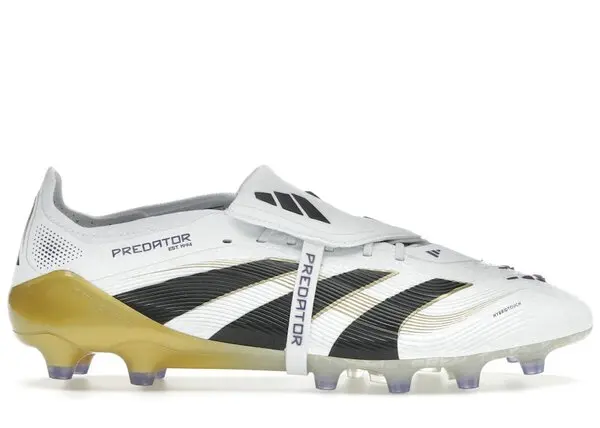 Adidas Predator Elite Foldover Tongue Ag Road To Glory Pack - Cloud White/core Black/gold Metallic