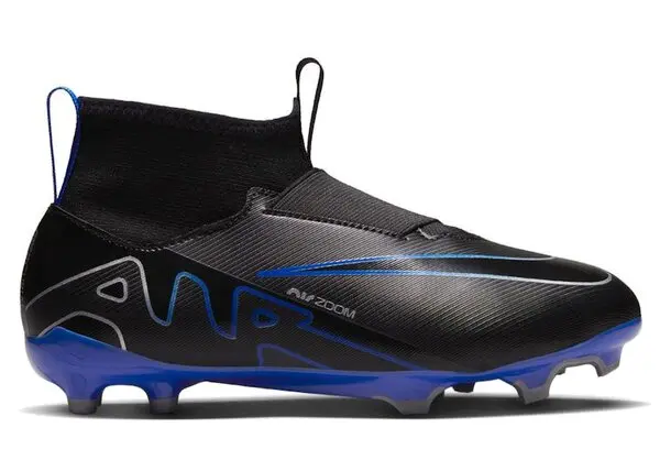 Nike Zoom Mercurial Superfly 9 Academy Fg/mg Shadow Pack - Black/hyper Royal/chrome