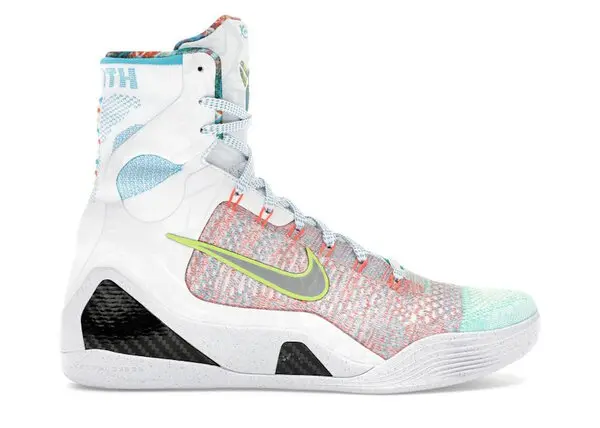 Nike Kobe Elite Protro - White/reflective Silver/chlorine Blue