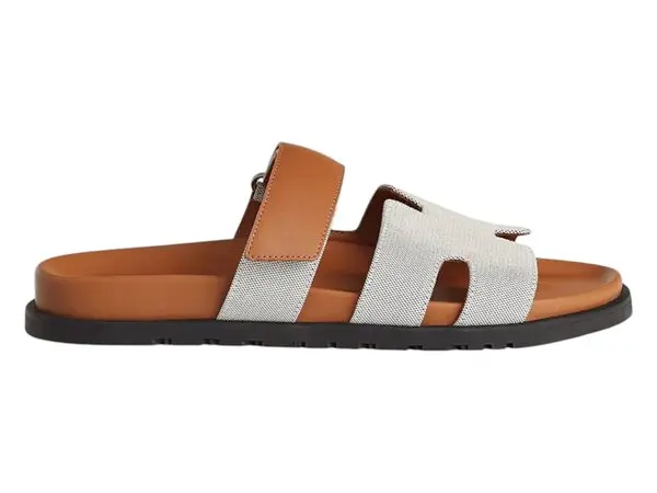 Hermès Paris Chypre Slides - Plum Natural