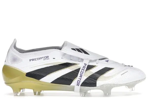 Adidas Predator Elite Foldover Tongue Fg Road To Glory Pack - Footwear White/core Black/gold Metallic