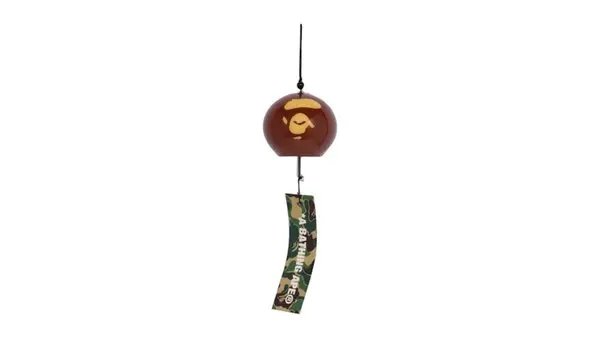 A BATHING APE Ape Face Japanese Wind Chime - Multicolor
