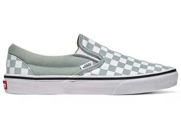 VANS Classic Slip-on Sneakers - Pure Grey/white