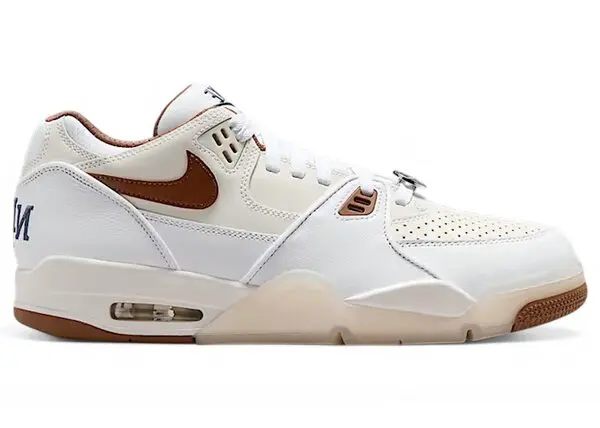 Nike Air Flight '89 Low Sneakers - White/sail/light British Tan