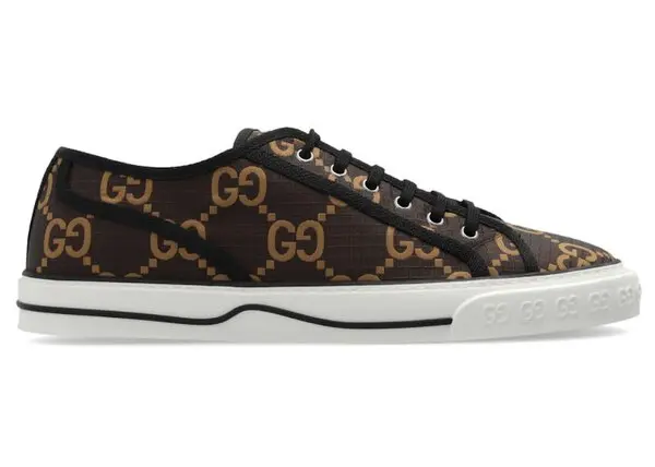 Gucci Tennis 1977 Low Top Sneakers - Ebony/beige