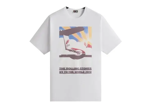 Kith The Rolling Stones New York 1972 Poster Tee Shirt