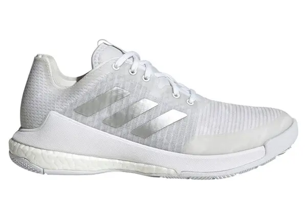 Adidas Crazyflight Volleyball Sneakers - Cloud White/silver Metallic