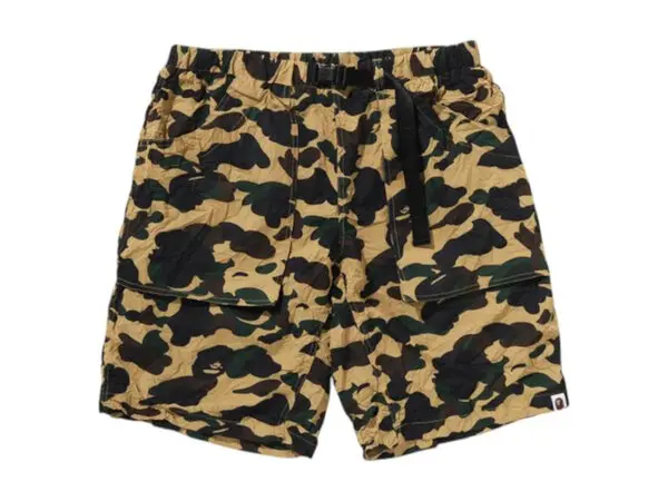 A BATHING APE Regular Fit Climbing Shorts