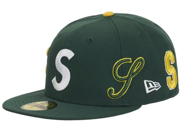 Supreme S Logo New Era 59fifty Fitted Hat - Green