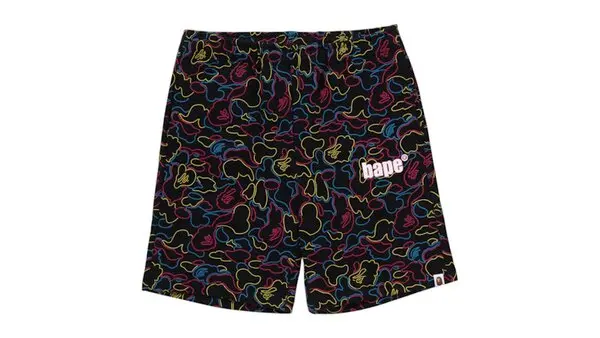 A BATHING APE Regular Fit Sweat Shorts