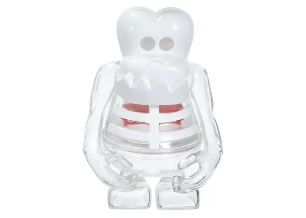 Supreme Bounty Hunter Skull Kun Figurine White - Multicolor