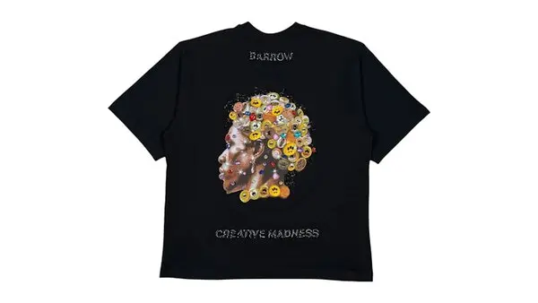 BARROW Creative Madness T-shirt - Black