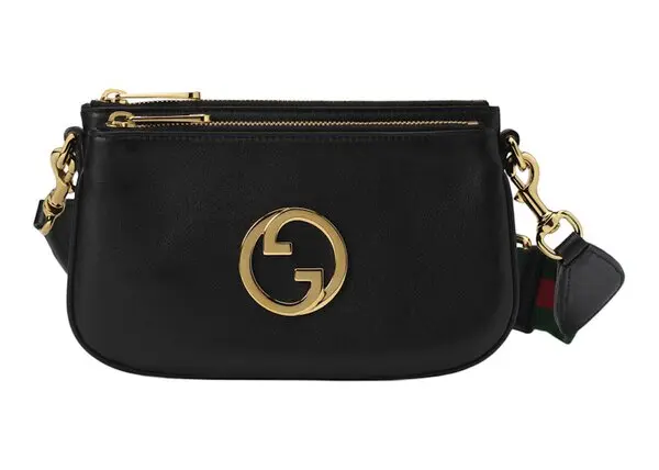 Gucci Blondie Mini Bag - Black/green/red