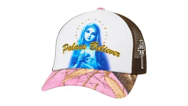 PALACE 1 Truth Trucker Cap - Realtree Edge Pink