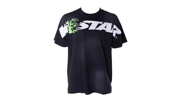 HELLSTAR Studios Cartoon Logo T-shirt - Green