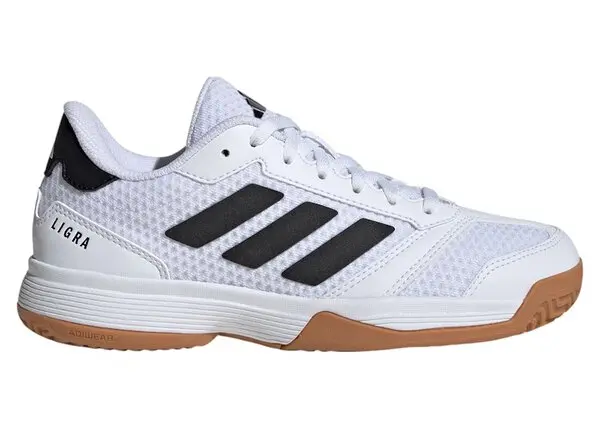 Adidas Ligra 8 Indoor Sneakers - Cloud White/core Black