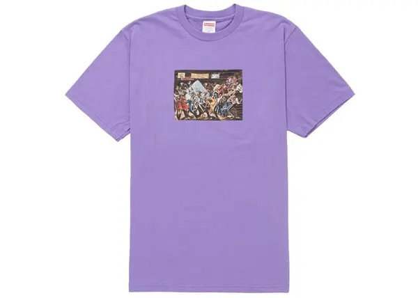 Supreme Ernie Barnes Tee Shirt - Purple