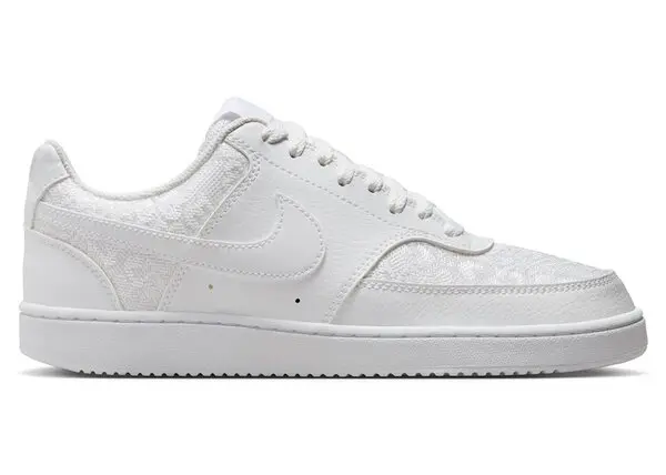 Nike Court Vision Low Sneakers White Editorialist