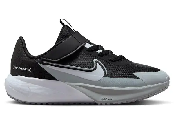 Nike Sonic Fly Athletic Sneakers - Black/wolf Grey/white