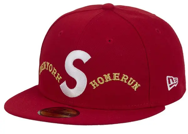 Supreme Homerun S Logo 59fifty Cap - Red