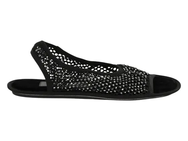 FERRAGAMO Anio Crystal Embellished Slingback Sandals