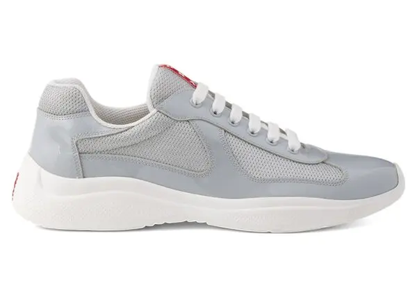 Prada America's Cup Sneakers - Pearl/silver