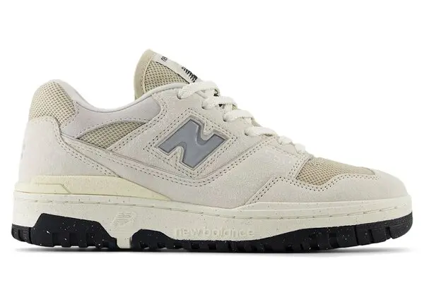 NEW BALANCE 550 Suede Sneakers - Cream