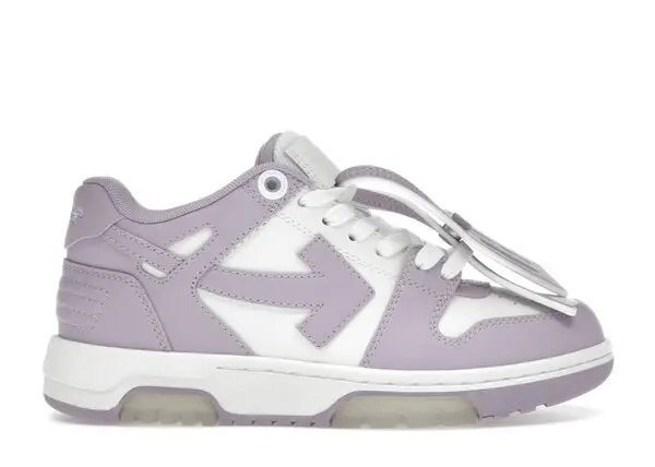 Off-White Out Of Office Ooo Low-top Sneakers - Lavender/white