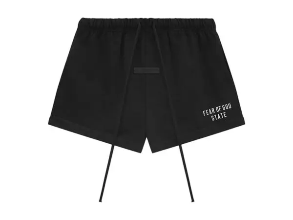 Fear Of God Essentials Heavy Jersey Running Shorts - Black