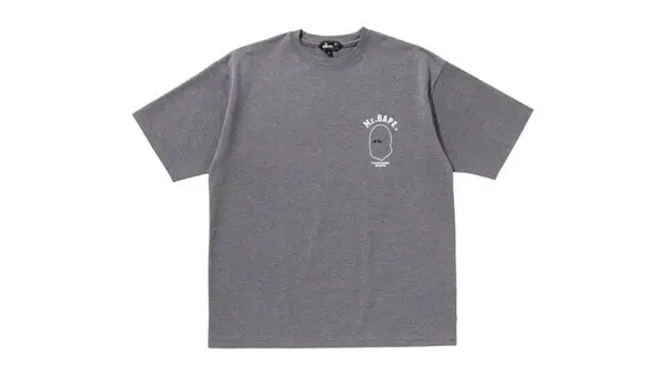 A BATHING APE Print Ii Tee Shirt - Gray