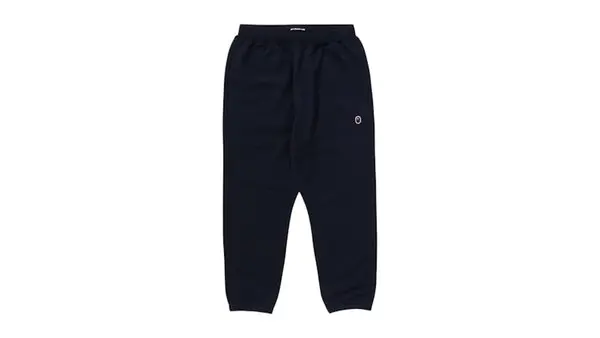 A BATHING APE Mr.bathing Ape College Sweat Pants - Navy Blue