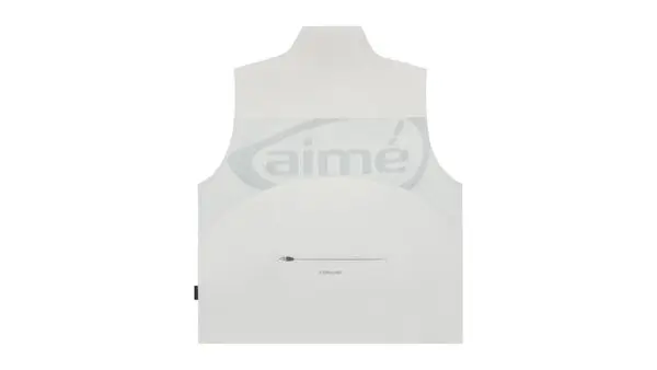 Aimé Leon Dore Golf Lightweight Cordura Vest - Light Grey