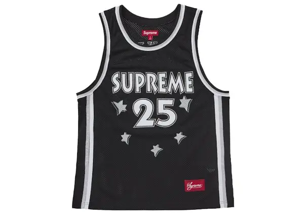 Supreme All Star Basketball Jersey - Black