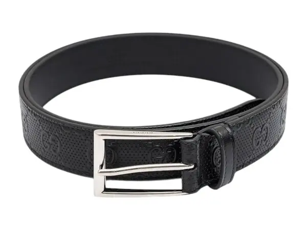 Gucci Gg Tennis Belt - Black