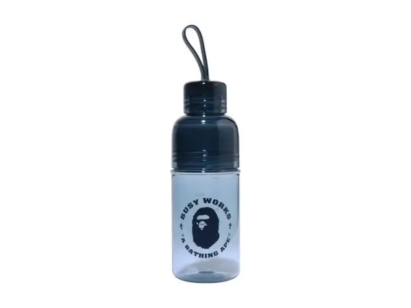 A BATHING APE X Kinto Busy Works Water Bottle - Navy Blue