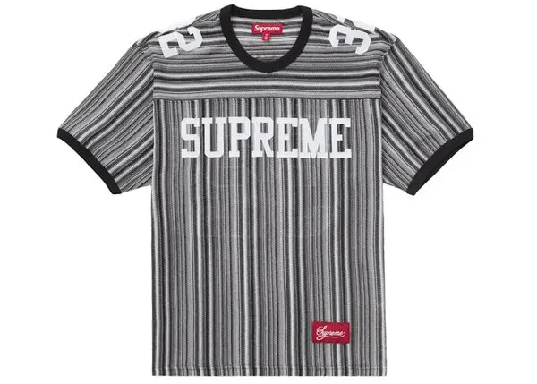 Supreme Open Knit Football Top - Black