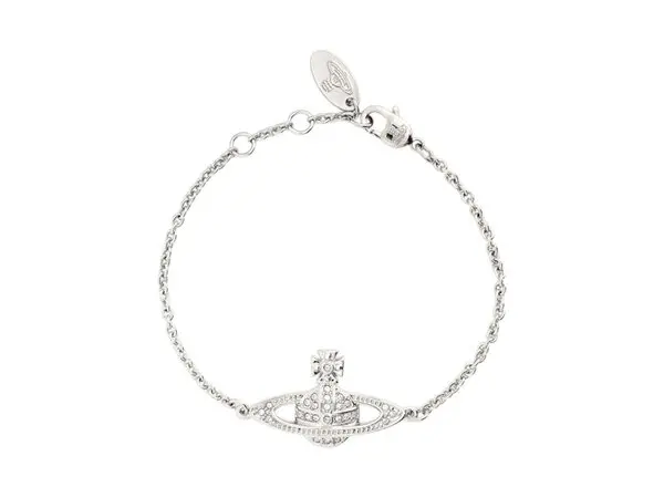 VIVIENNE WESTWOOD Mini Mayfair Bas Relief Bracelet - Platinum