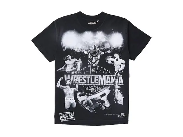 HELLSTAR Wrestlemania T-shirt - Black