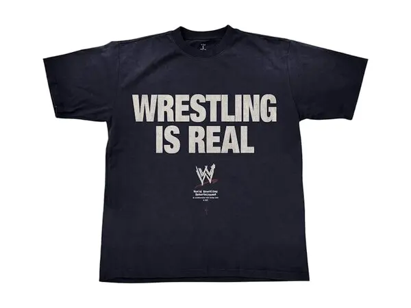 TRAVIS SCOTT Wrestling Is Real T-shirt - Black