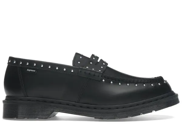 Dr. Martens Studded Penton Loafer - Black