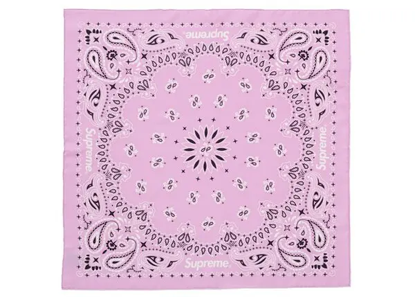 Supreme Silk Bandana - Pink