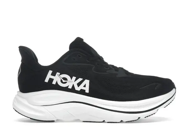 Hoka One One Clifton 10 Sneakers - Black/white