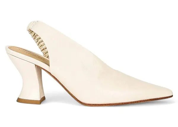 Bottega Veneta Leather Slingback Pumps