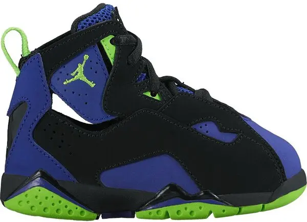 JORDAN True Flight Sneakers - Black/electric Green/concord