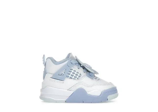 JORDAN 4 Retro Forget Me Not Td - White/aluminum/blue Tint